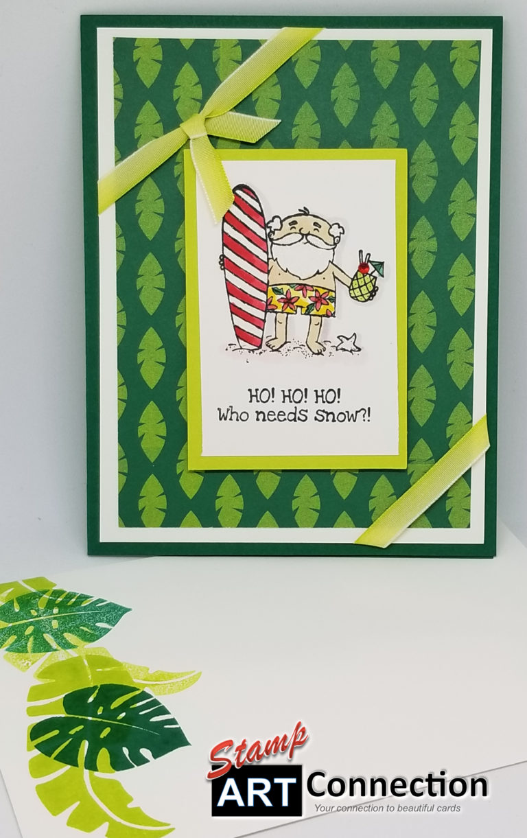 Tropical Santa! For the “SO SANTA” Beach Bum this Christmas!! – Stamp ...