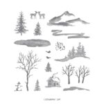 Winter Scene Window Card – Stamp ART Connection