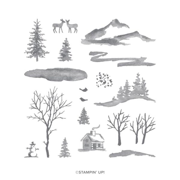 Winter Scene Window Card – Stamp ART Connection