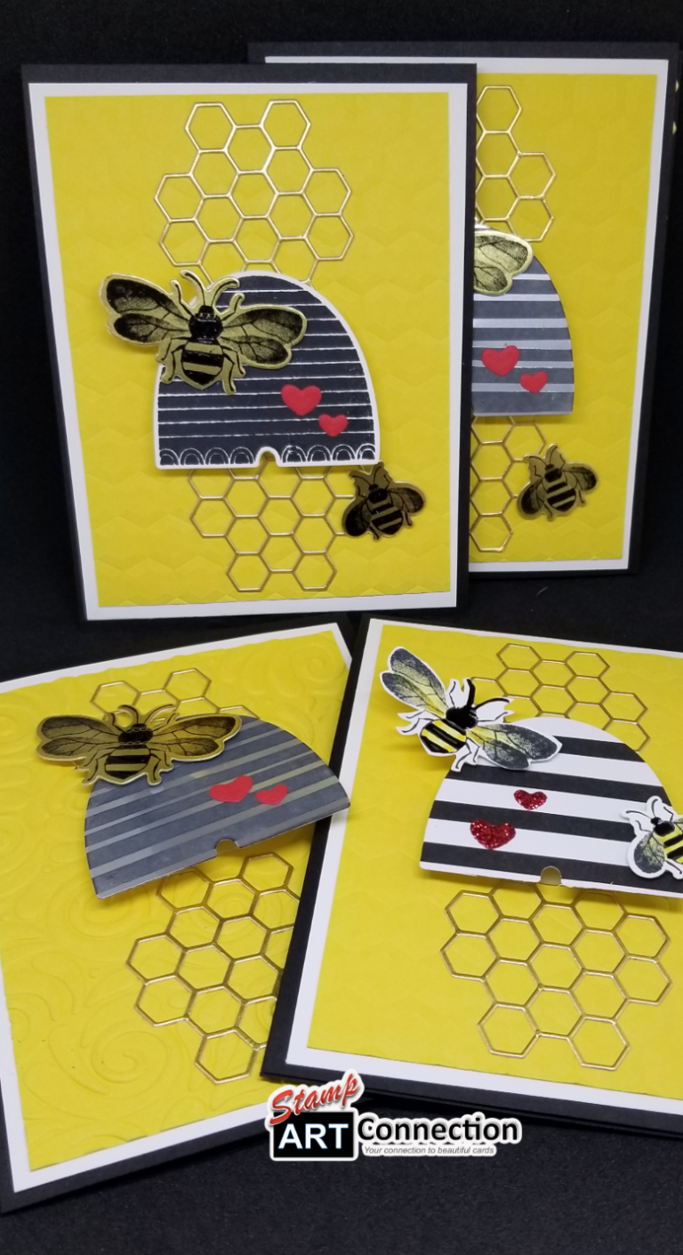 Sweet Honey Bee & More Wobble Card Fun – Stamp ART Connection