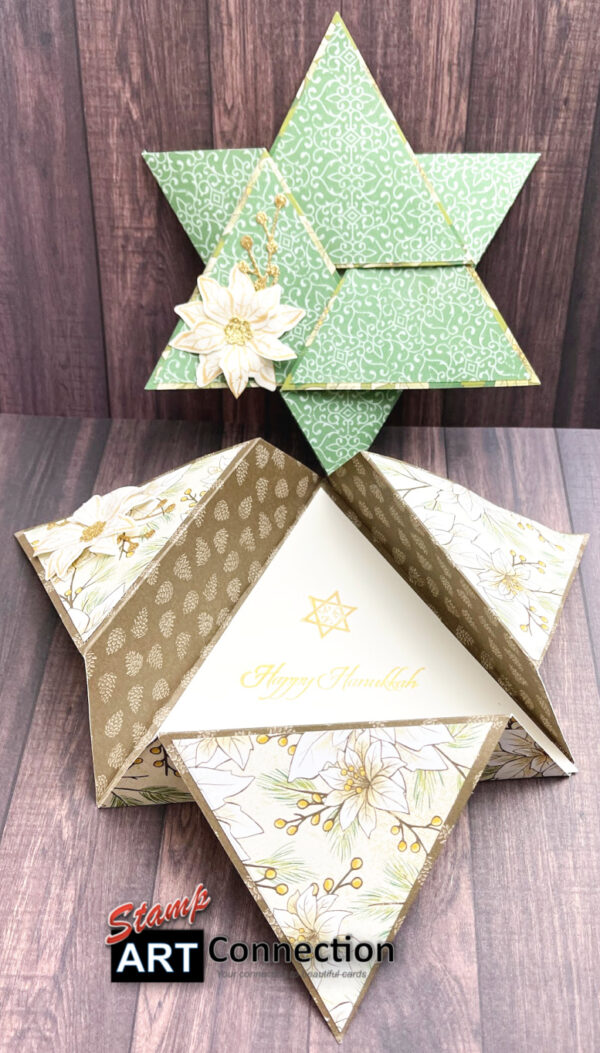Fancy Folds: Star of David Card – Stamp ART Connection