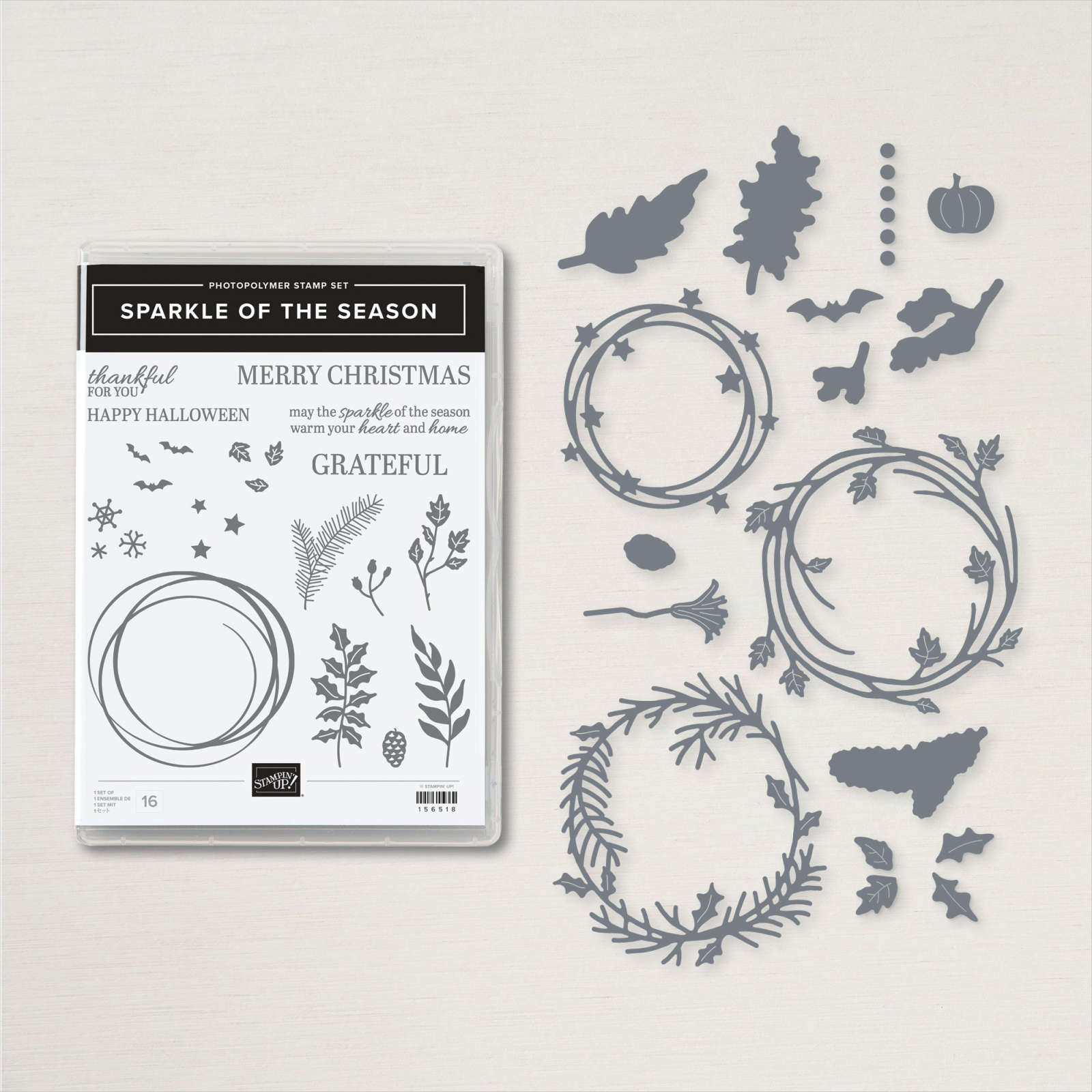 How to create elegant WREATHs with the Sparkle of the Season stamp set ...