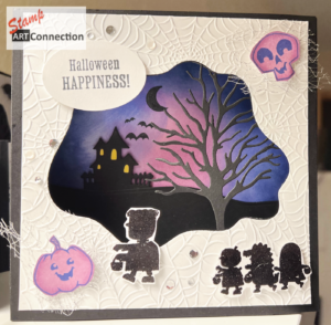 FANCY FOLDS: A Scary Cute Halloween Box Card – Stamp ART Connection