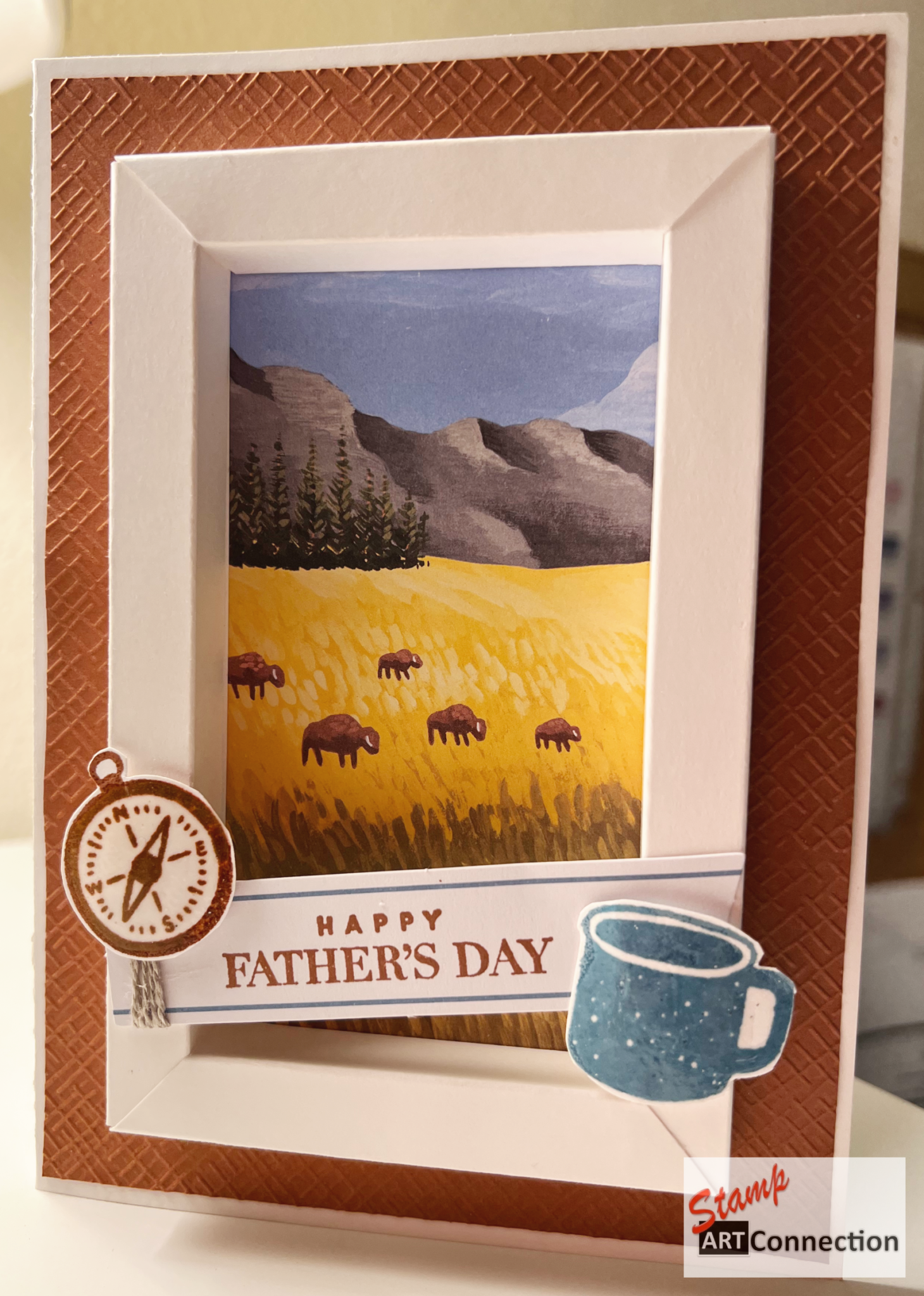 Shadow Box Frame Card – Stamp ART Connection