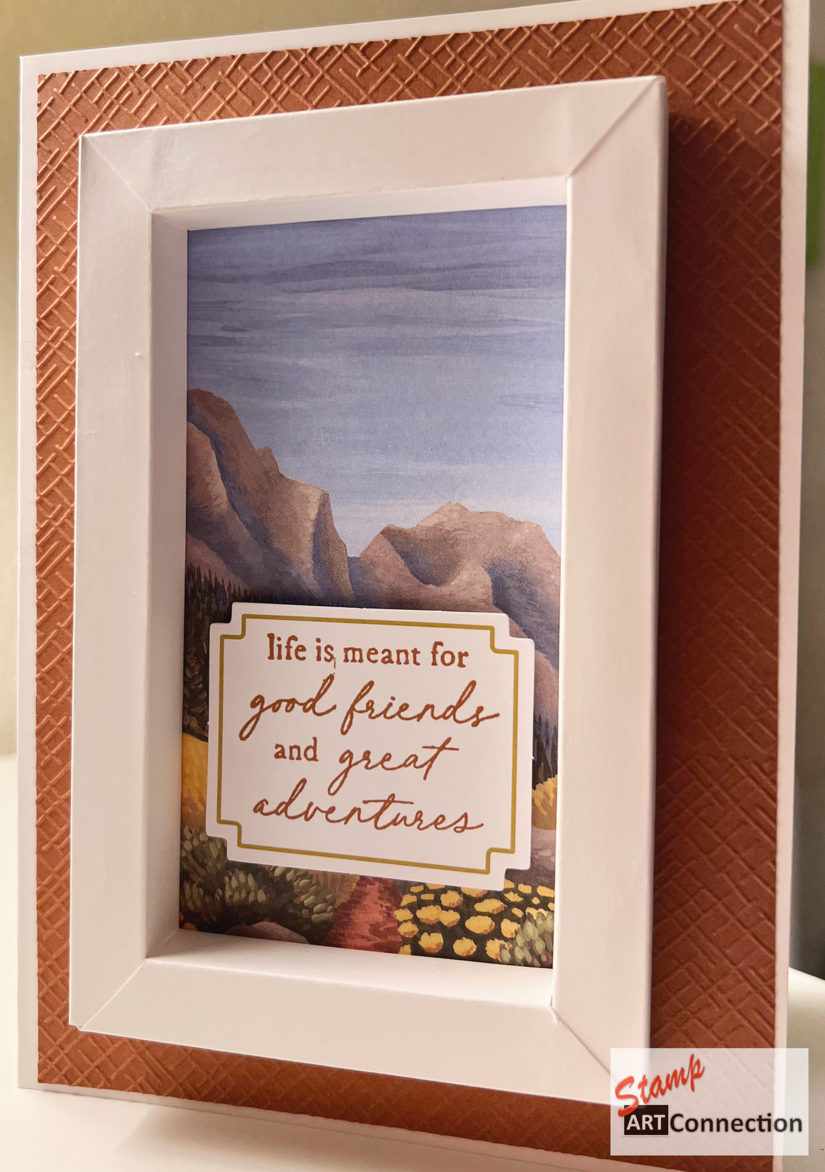 Shadow Box Frame Card – Stamp ART Connection