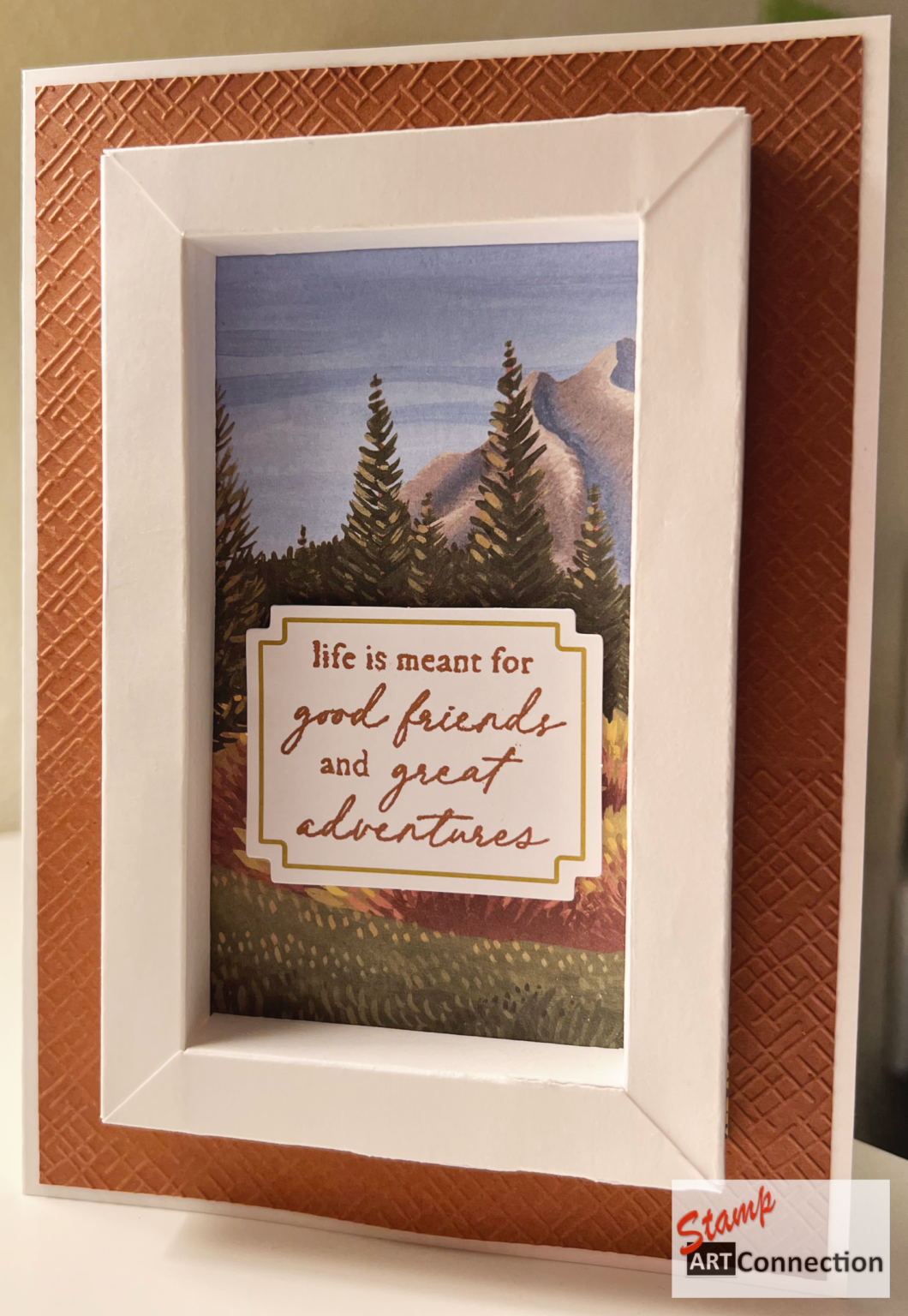 Shadow Box Frame Card – Stamp ART Connection