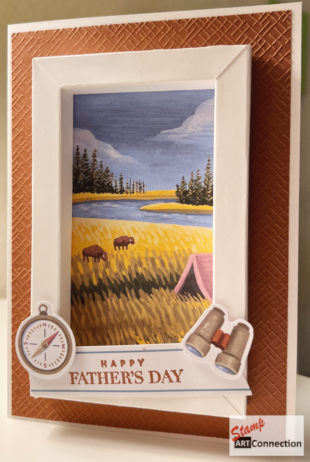 Shadow Box Frame Card – Stamp ART Connection