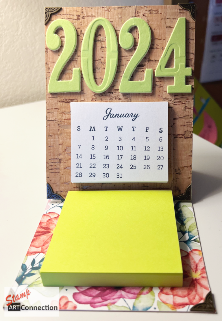 2024 Calendar Easel Card – Stamp ART Connection