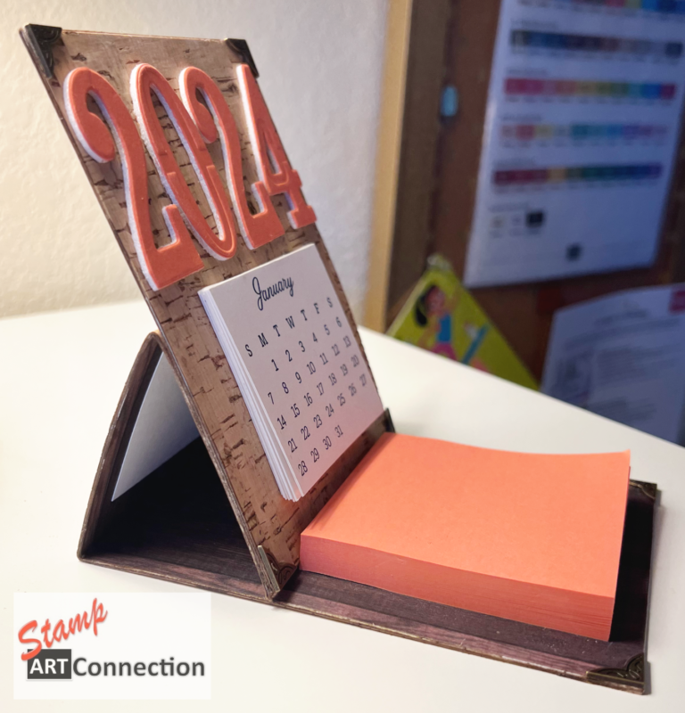 2024 Calendar Easel Card – Stamp ART Connection