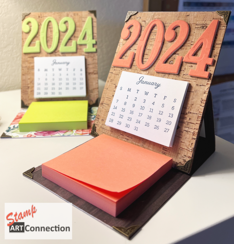 2024 Calendar Easel Card – Stamp ART Connection