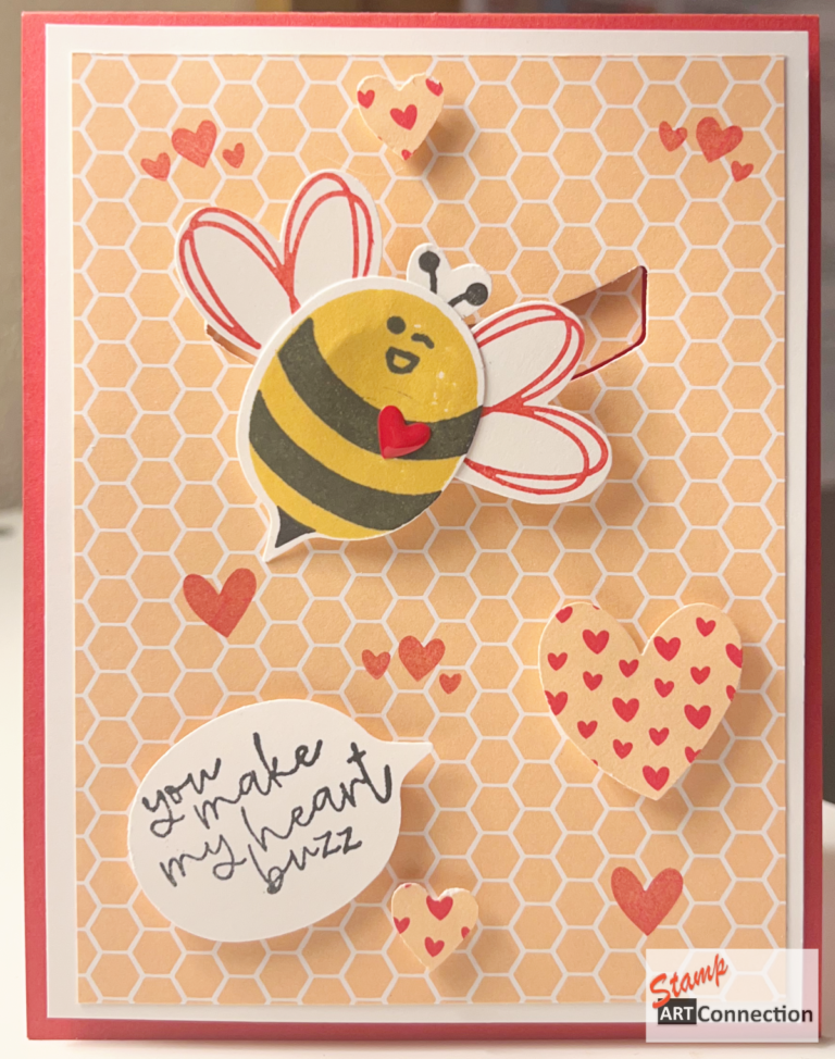 “BEE MINE” Wobble & Spinner Cards – Stamp ART Connection