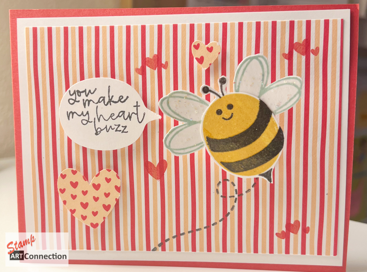 “BEE MINE” Wobble & Spinner Cards – Stamp ART Connection