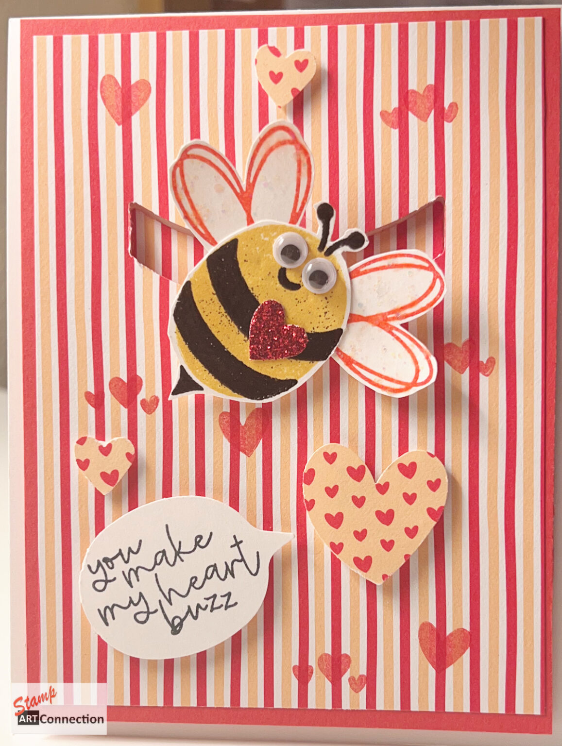 “BEE MINE” Wobble & Spinner Cards – Stamp ART Connection