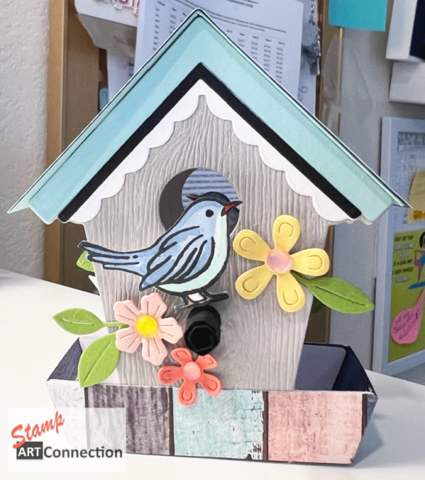 Create a 3D Birdhouse using the Country Birdhouse Dies – Stamp ART ...