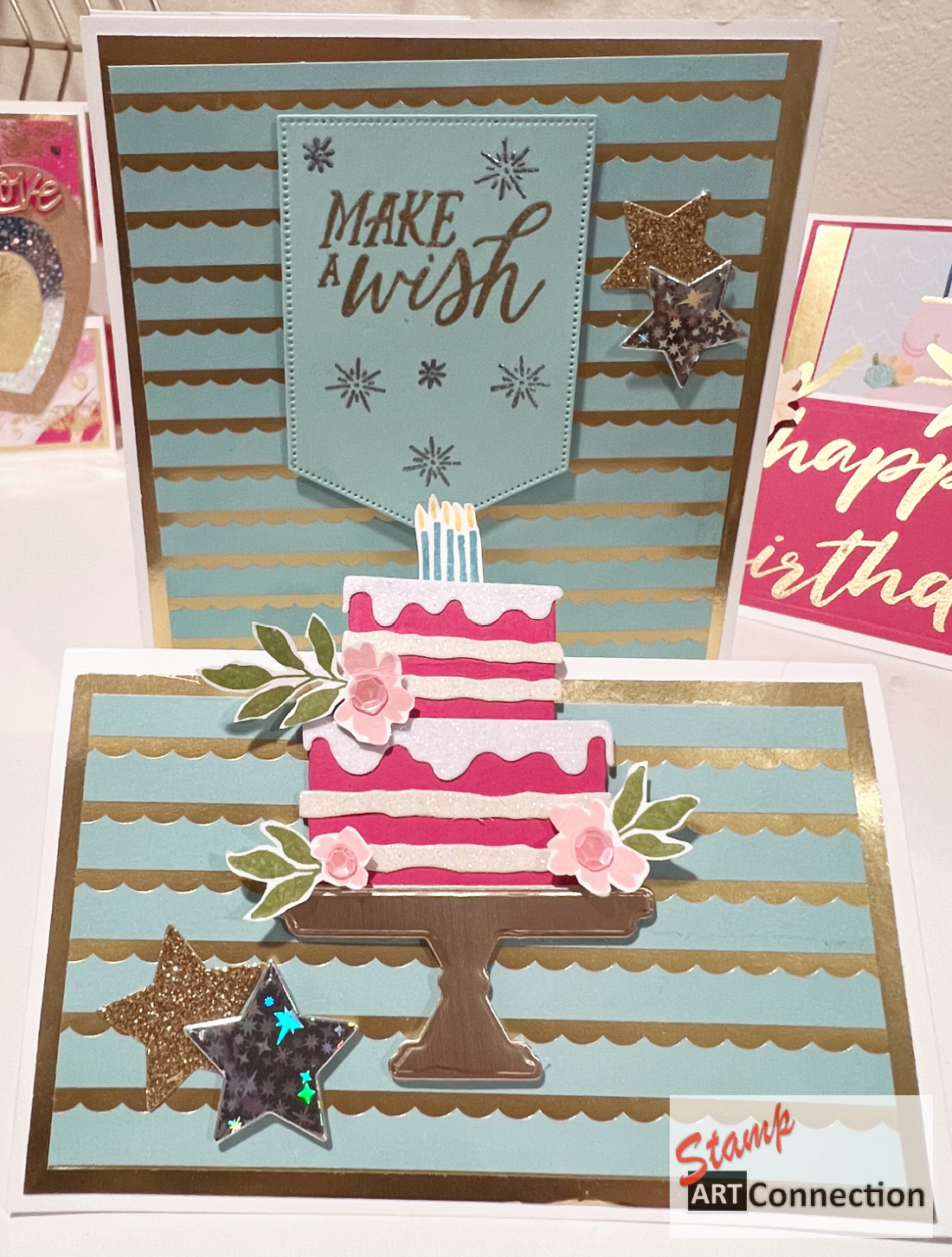 5×6 Standing Easel Birthday Card – Stamp ART Connection