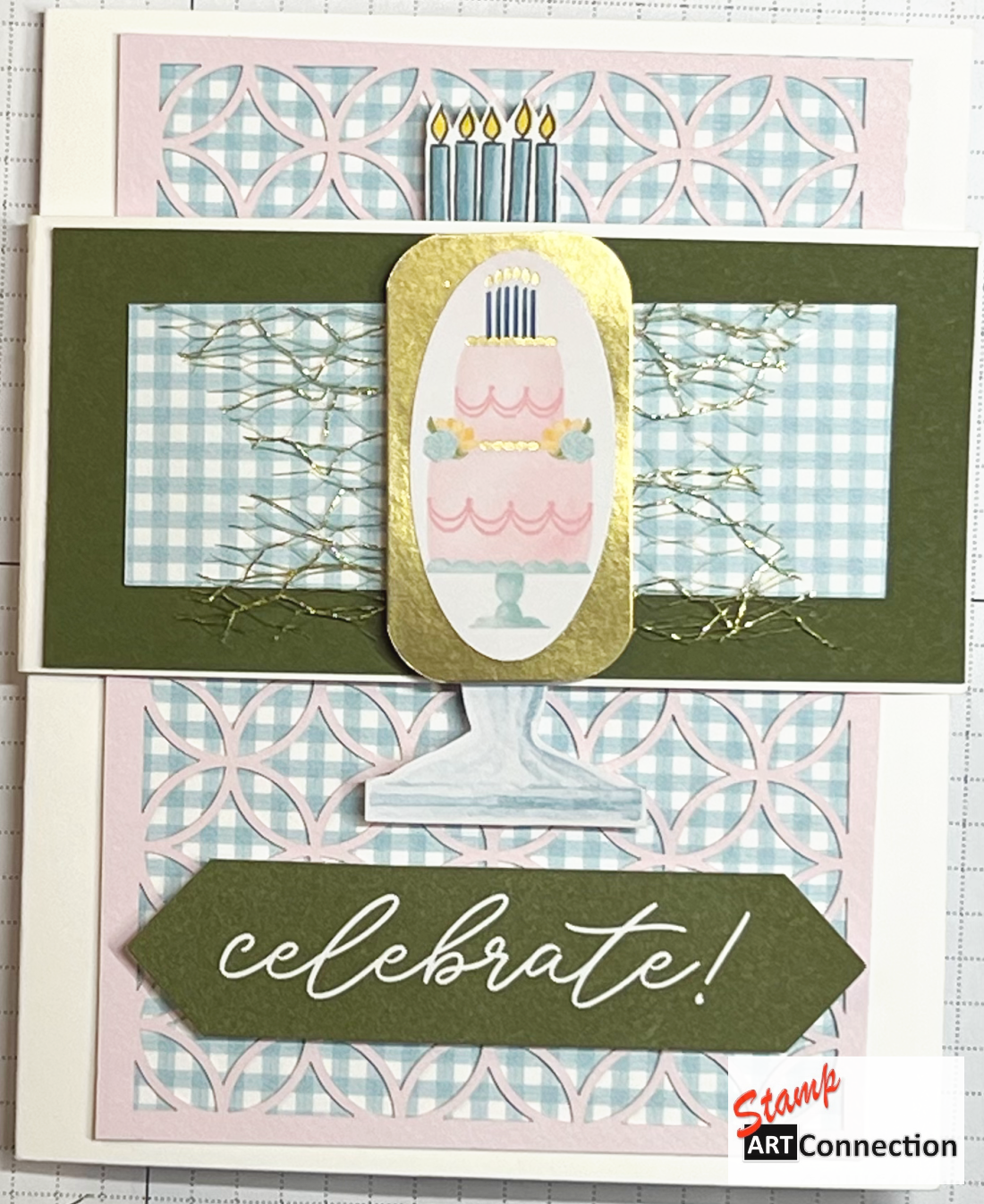 4″x5″ “Inside Concertina” Fold Out Birthday Card – Stamp ART Connection