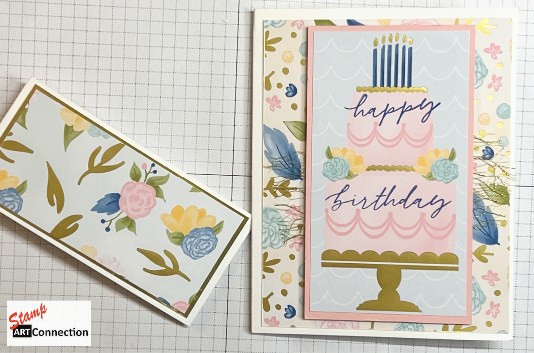4″x5″ “Inside Concertina” Fold Out Birthday Card – Stamp ART Connection