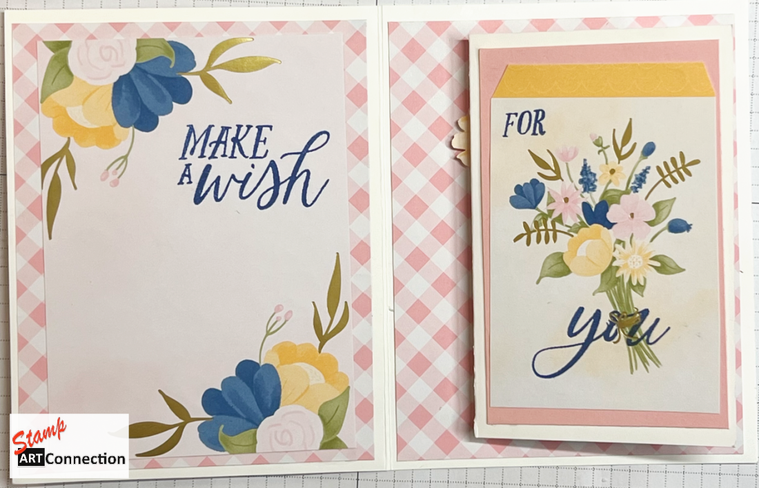 4″x5″ “Inside Concertina” Fold Out Birthday Card – Stamp ART Connection