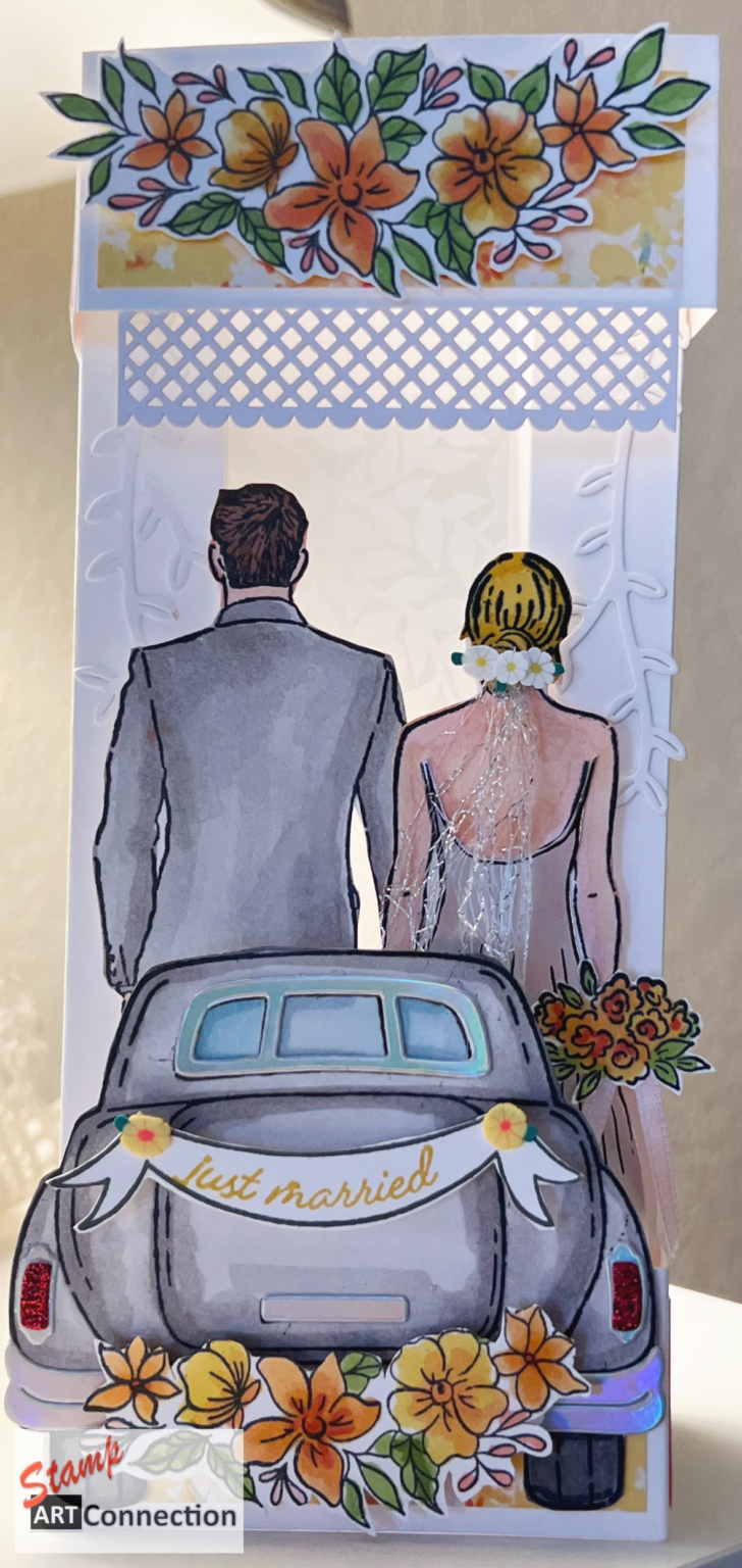 Classic Wedding Tower Card – Stamp ART Connection