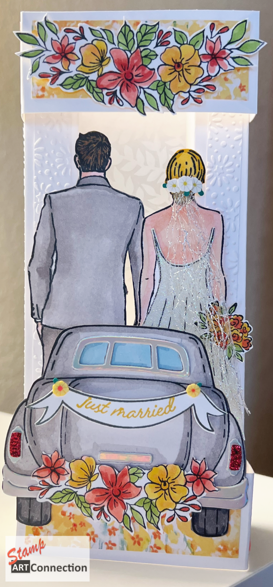 Classic Wedding Tower Card – Stamp ART Connection