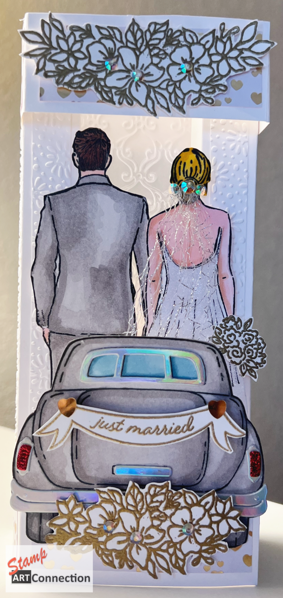 Classic Wedding Tower Card – Stamp ART Connection
