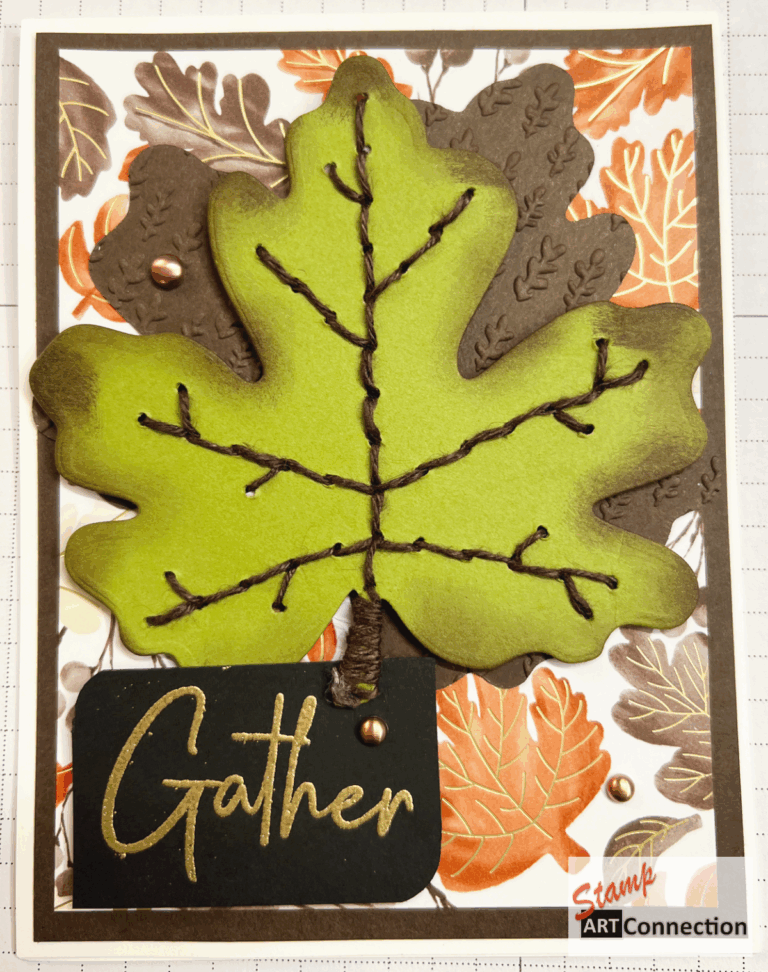 Stunning Fall “Gather Together” Leaf Art: Easy Lacing Techniques ...