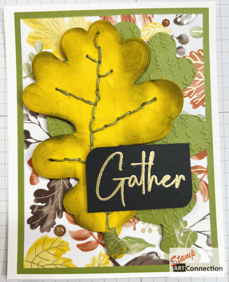 Stunning Fall “Gather Together” Leaf Art: Easy Lacing Techniques ...