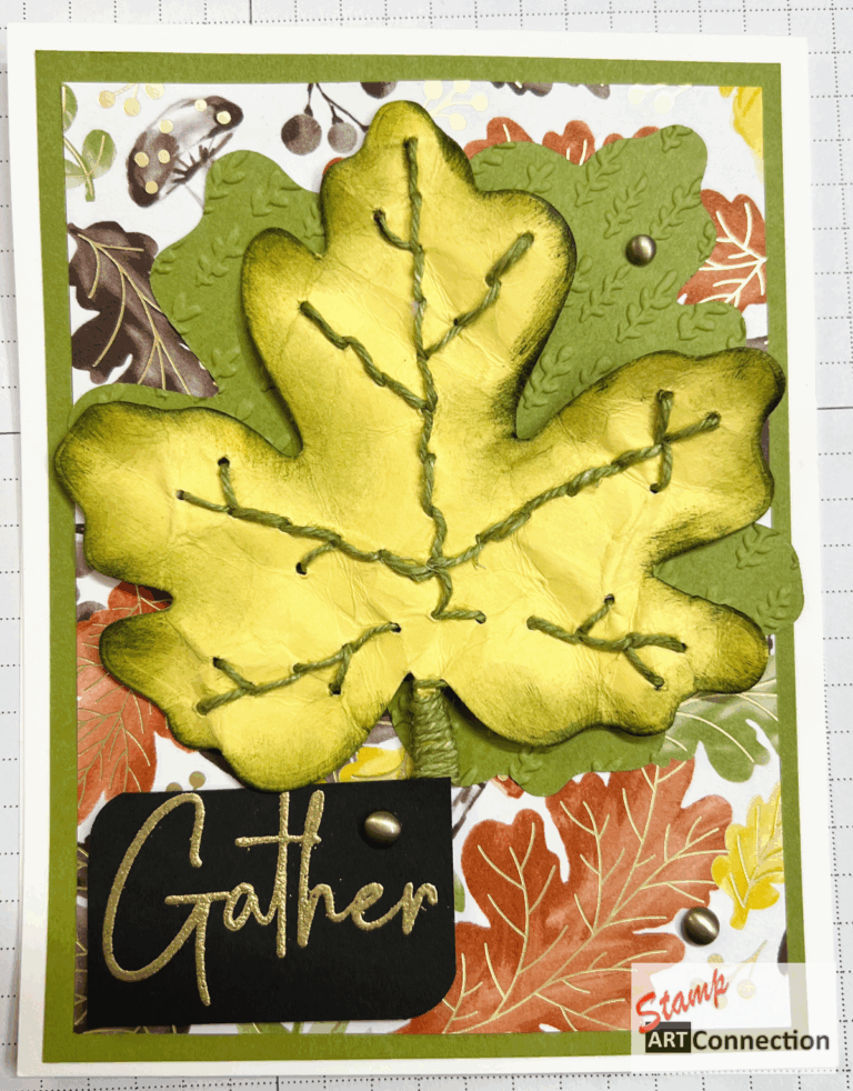 Stunning Fall “Gather Together” Leaf Art: Easy Lacing Techniques ...