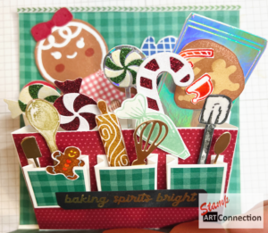 How to Make a Magic Pop Up Gingerbread Card featuring the Gingerbread ...