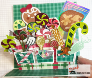 How to Make a Magic Pop Up Gingerbread Card featuring the Gingerbread ...