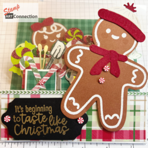 How to Make a Magic Pop Up Gingerbread Card featuring the Gingerbread ...
